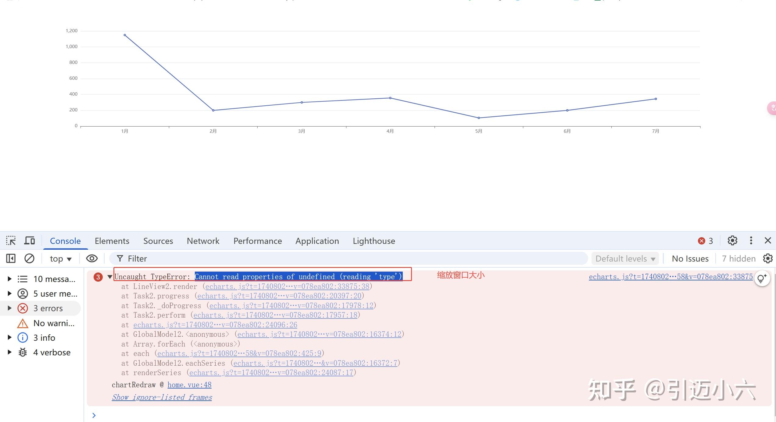 Echarts与Vue3中获取DOM节点可能出现的异常错误 - 知乎