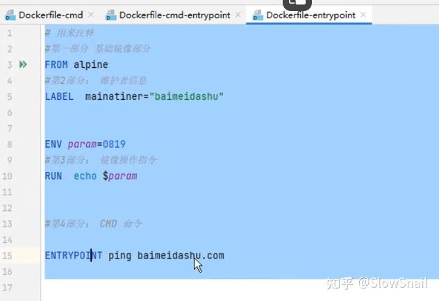 Docker_16 Dockerfile CMD 和 entrypoint指令 比较 - 知乎