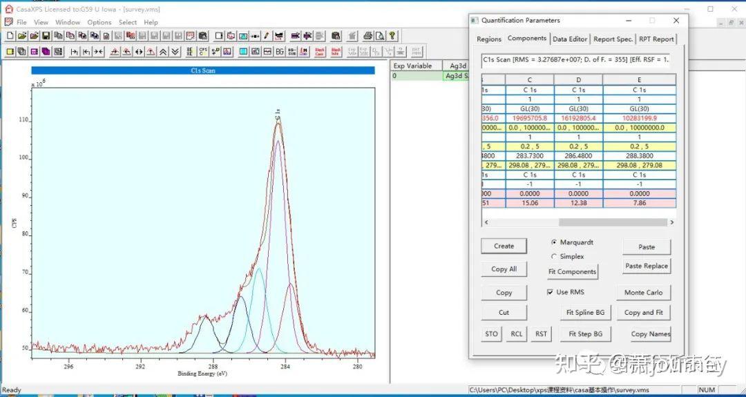 全网最全！CasaXPS（XPS数据分析）安装教程，亲测可用，免费下载！以及CASAXPS的使用教程！ - 知乎