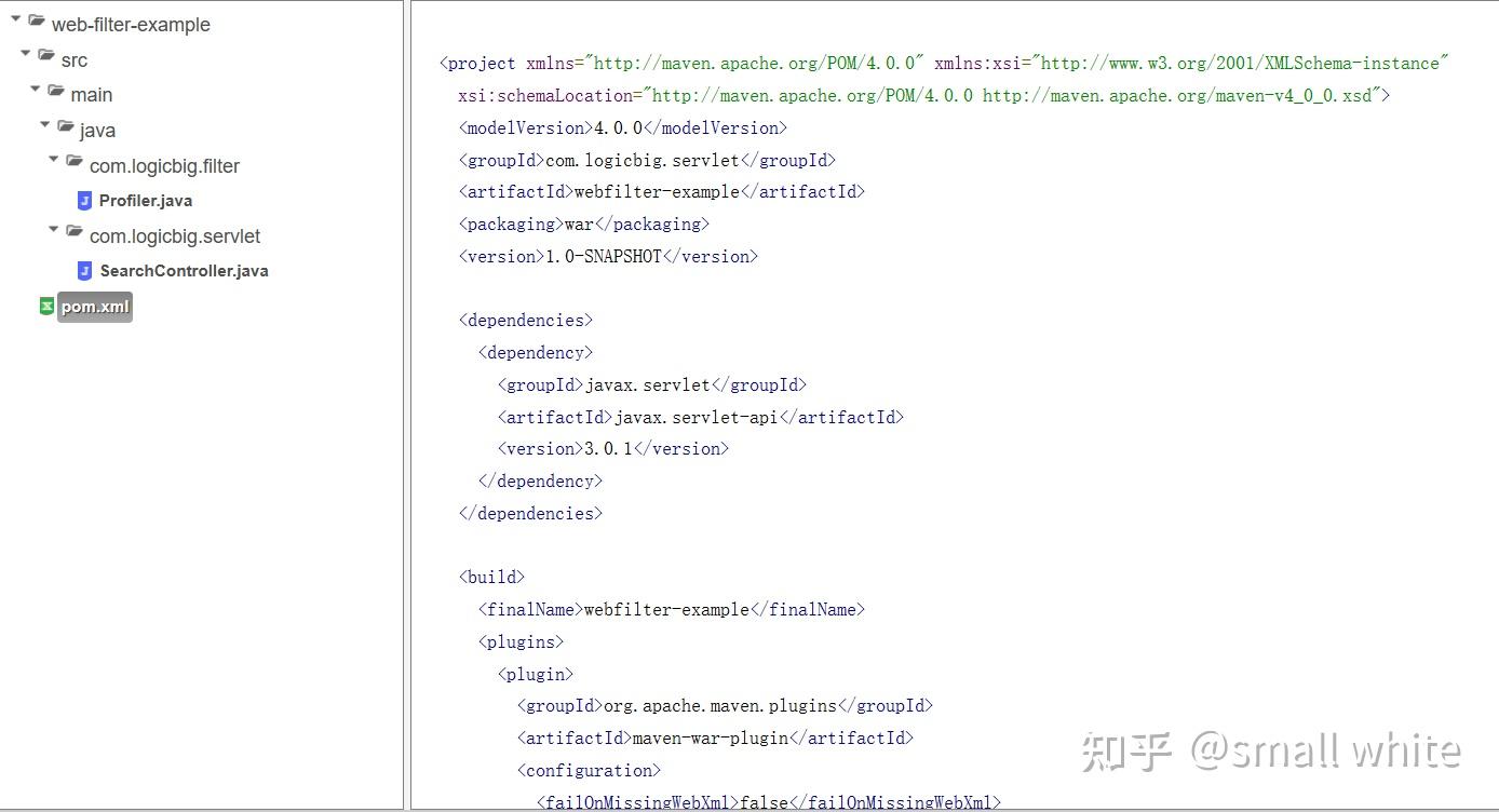 Create Servlet Filter using @WebFilter - 知乎