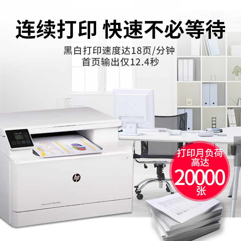 惠普M283fdw彩色激光打印机复印扫描一体机281商务办公家用479fdn - 知乎
