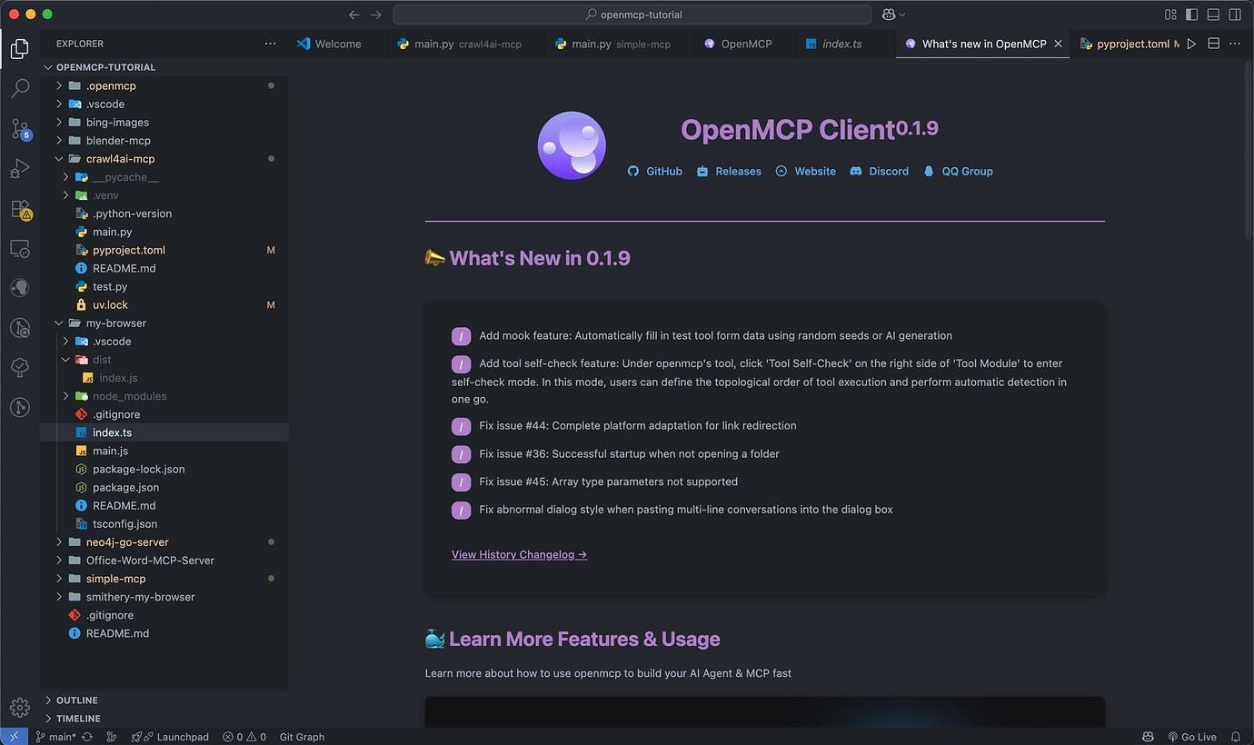 OpenMCP 0.1.9 上线！这次我们更新了工具自检功能，让你能够高度定制化你的 MCP 测试流程 - 知乎