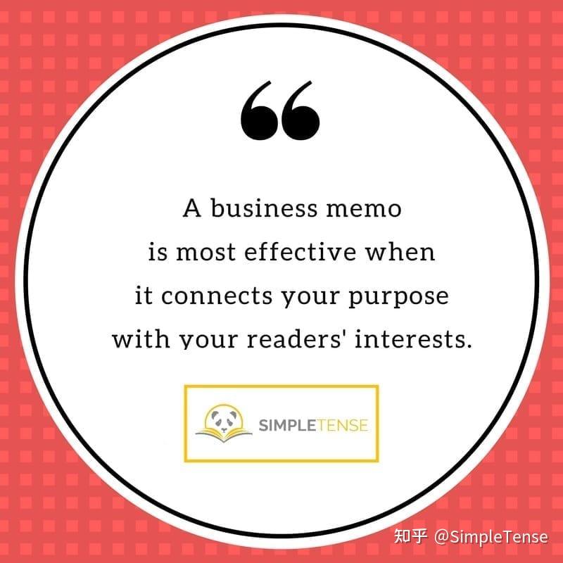 商科留学必备：如何写一篇Business Memo？正确打开方式在这里！ - 知乎