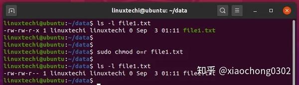 通过9个实例学习 linux chmod 命令 - 知乎