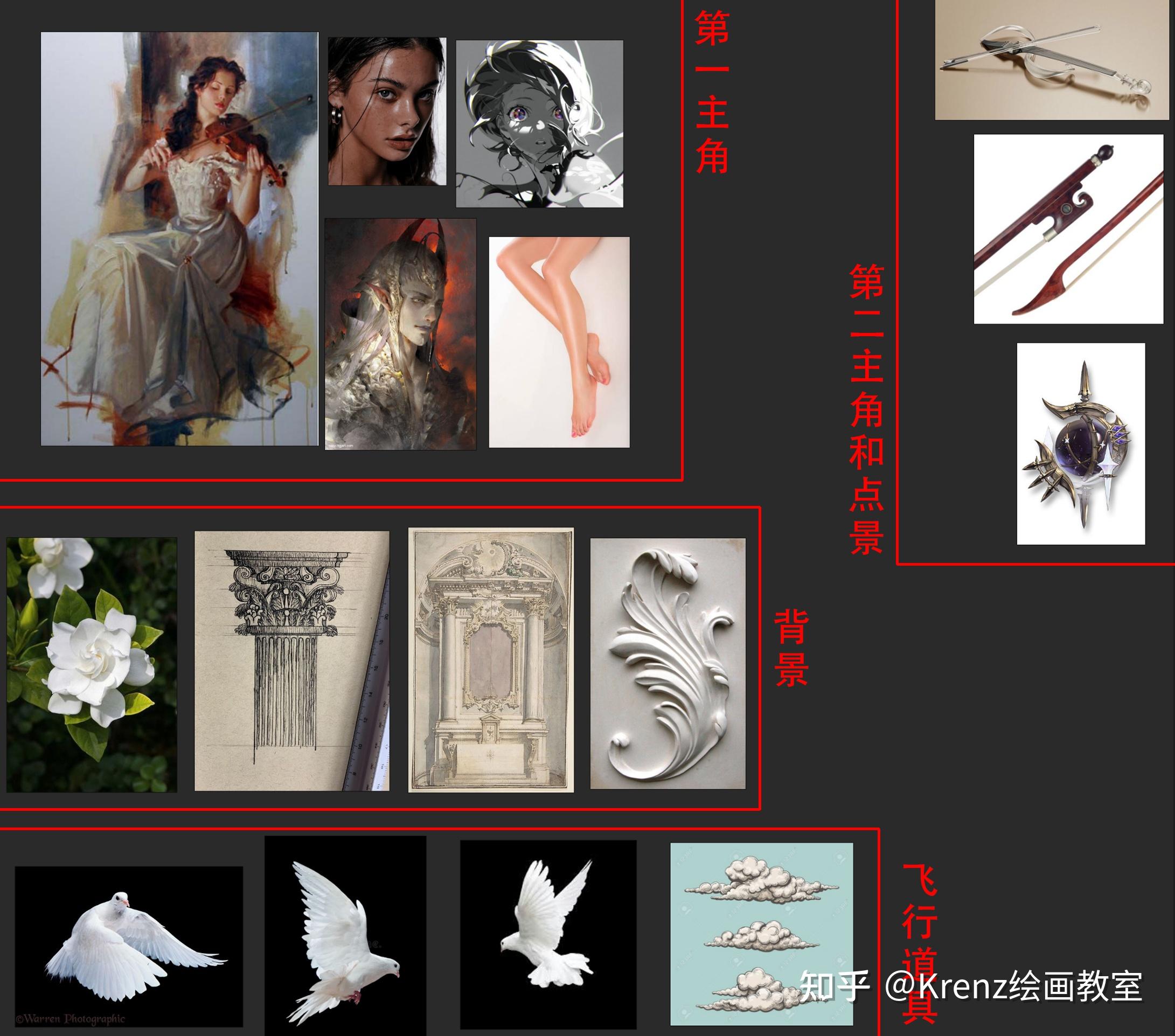 Krenz绘画教室【优秀作业心得】动态与构成-0100 - 知乎