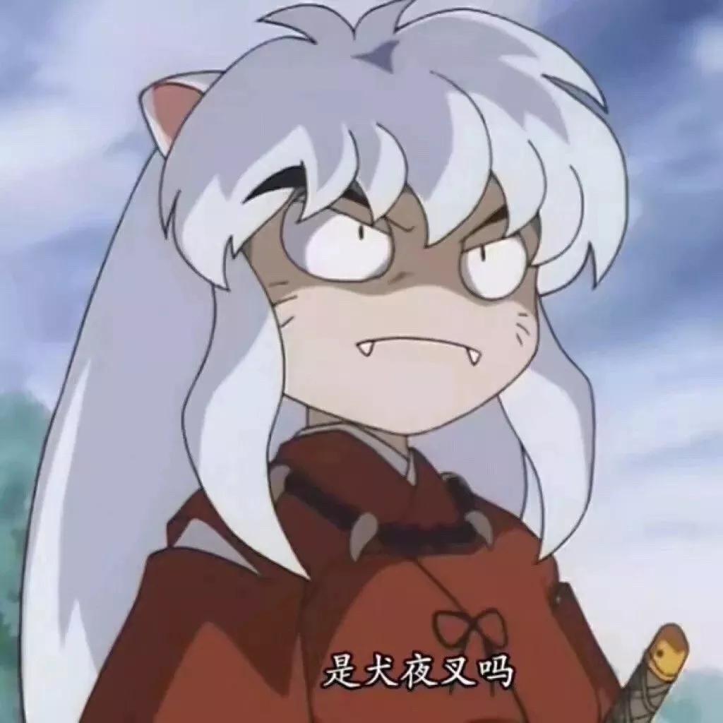 动漫头像 | 犬夜叉 杀生丸 - 知乎