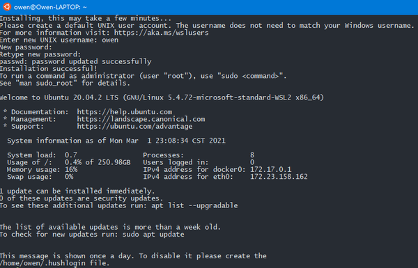 最详尽教程完整介绍-Windows 的 Linux 子系统-WSL1&WSL2 - 知乎