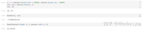 python栅格数据处理学习记录一之初识rasterio - 知乎