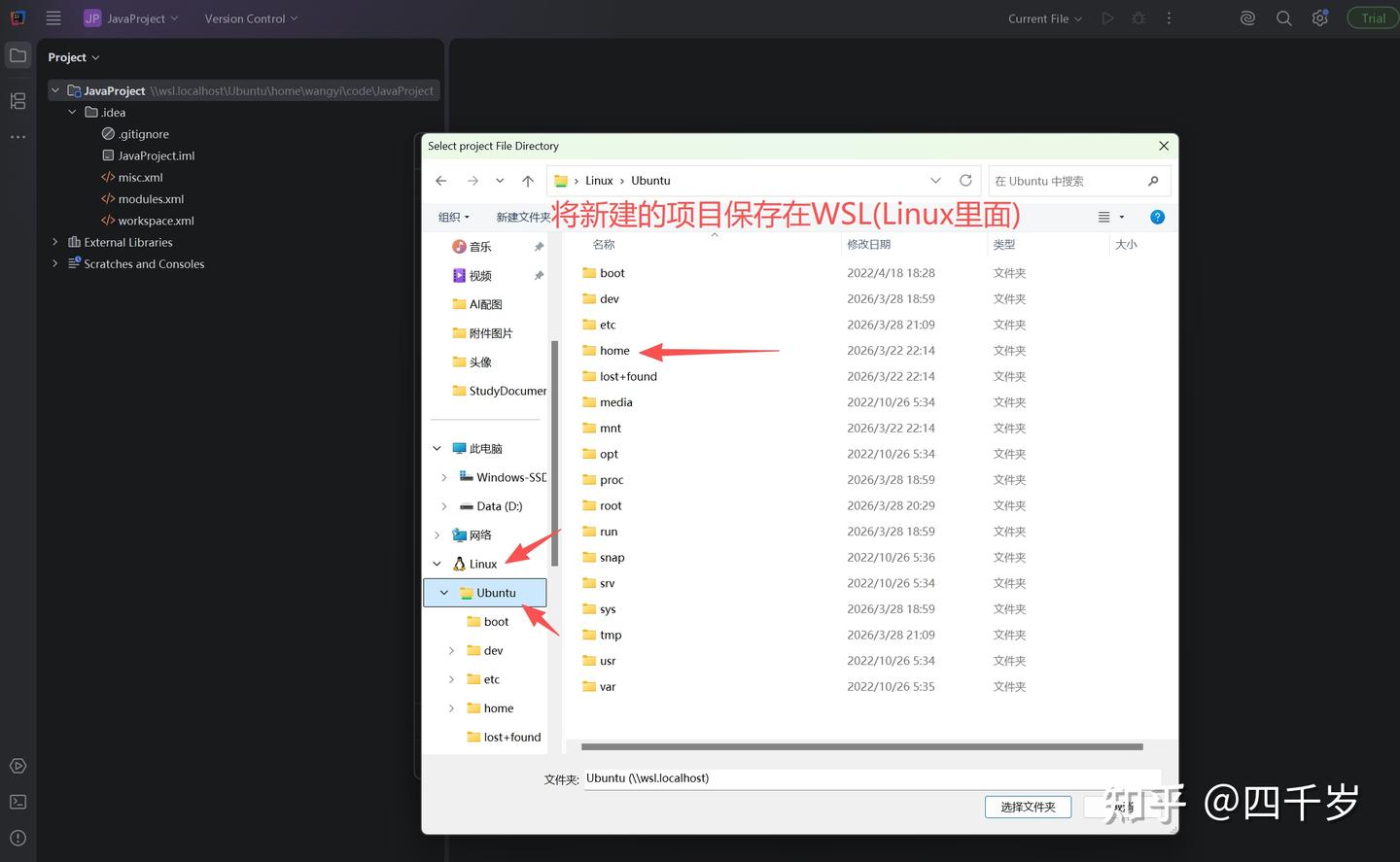 踩坑无数总结：IDEA+WSL 连接、配置、运行全攻略 - 知乎