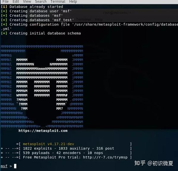 Metasploit快速入门（一） - 知乎