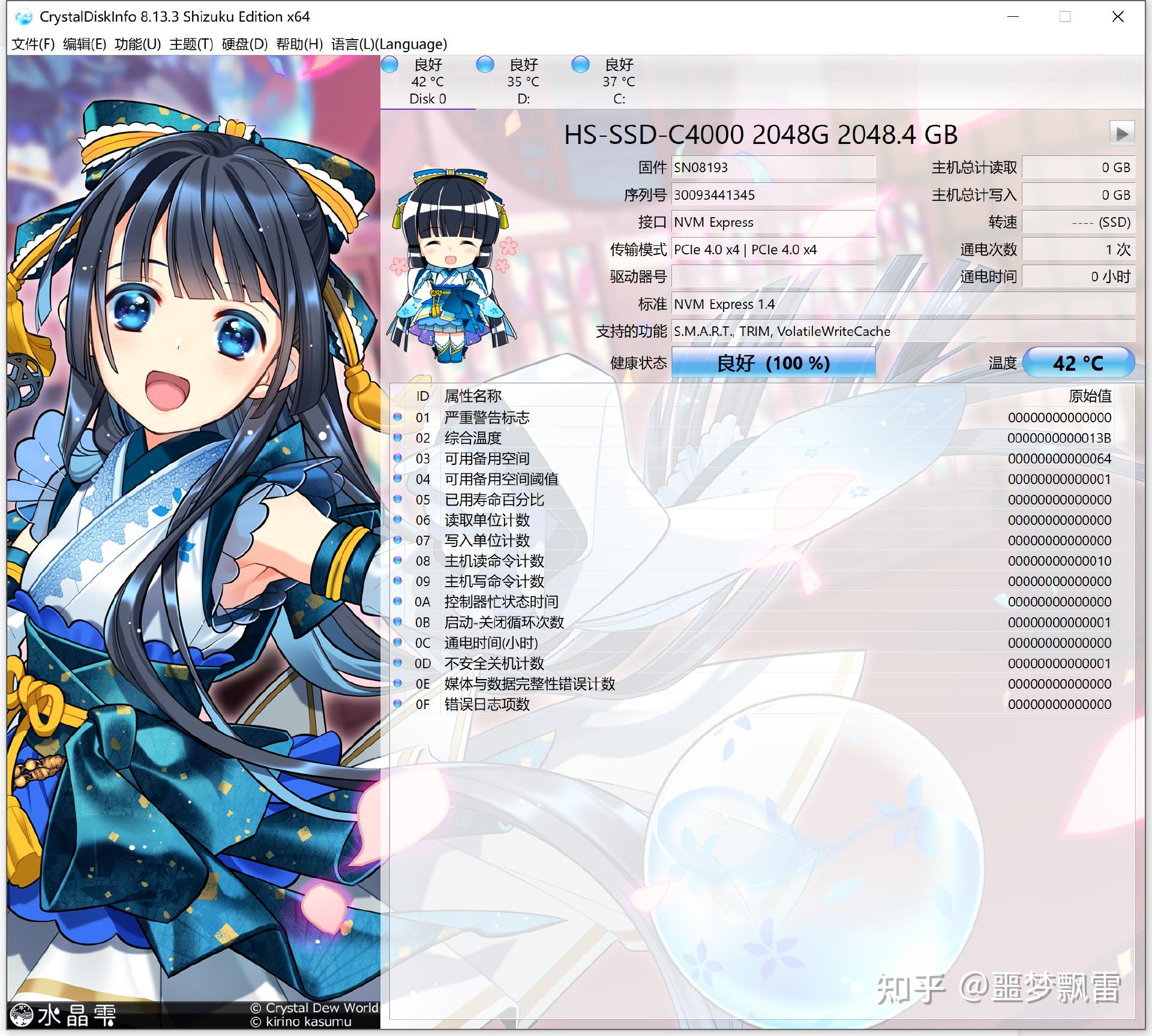官方出手刺刀见红，638元2T的海康存储C4000有多香？7K字硬核实测 - 知乎
