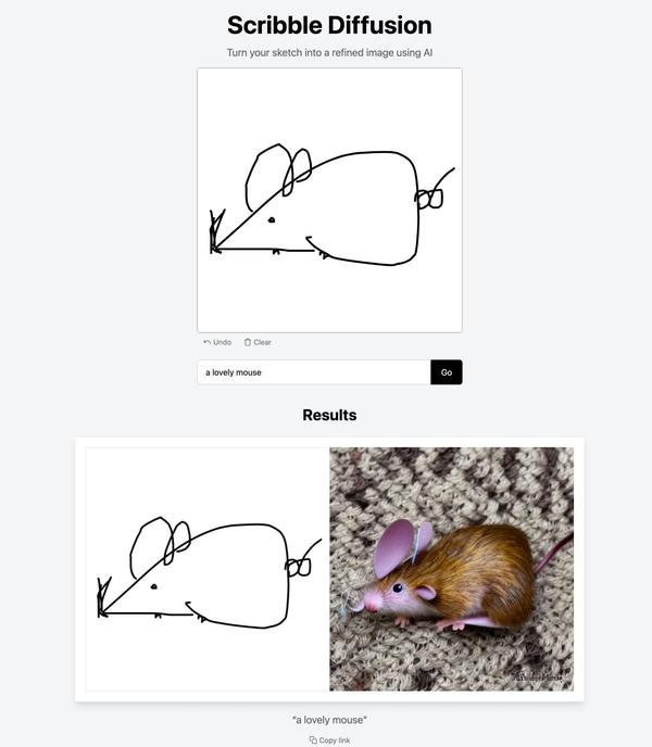 AI绘画小插曲——Scribble Diffusion - 知乎