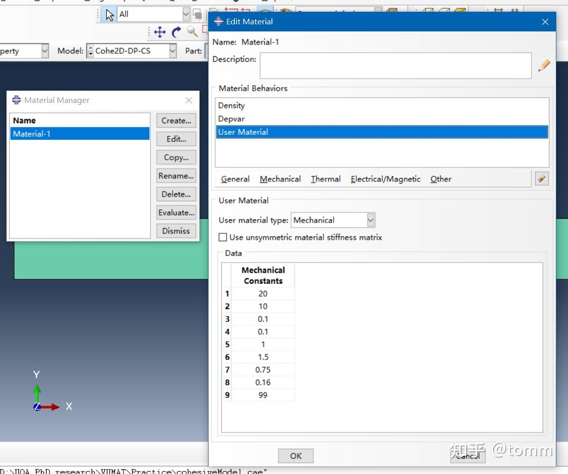 ABAQUS VUMAT-塑性损伤力学在cohesive单元上的应用 - 知乎