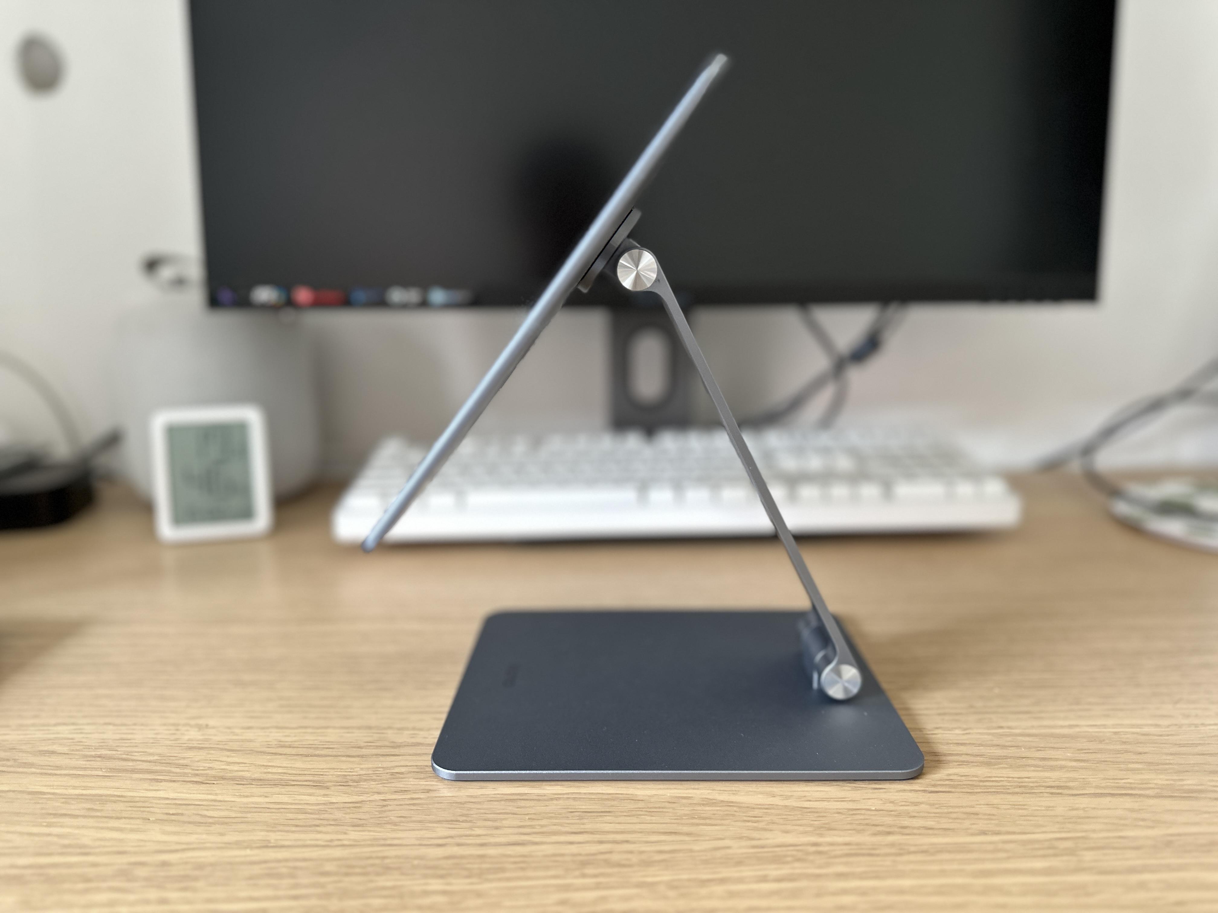 （多图）双十一晒单：绿巨能 12.9 寸 iPad 磁吸支架开箱和实际体验 - 知乎