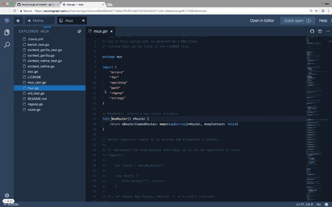 使用 Sourcegraph 更好地搜索和浏览 GitHub上的代码 - 知乎
