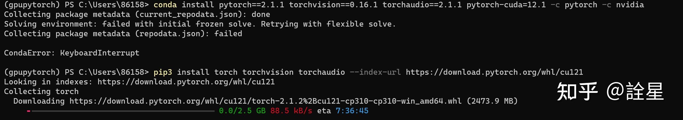 下载gpu版的pytorch 知乎