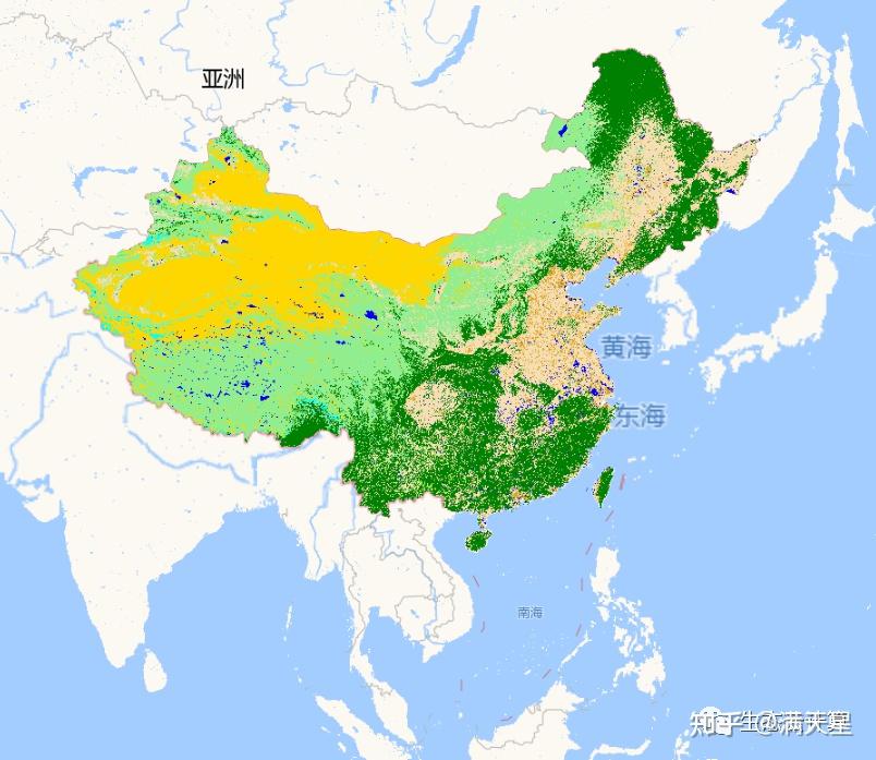 中国30米年度土地覆盖产品（annual China Land Cover Dataset, CLCD） - 知乎