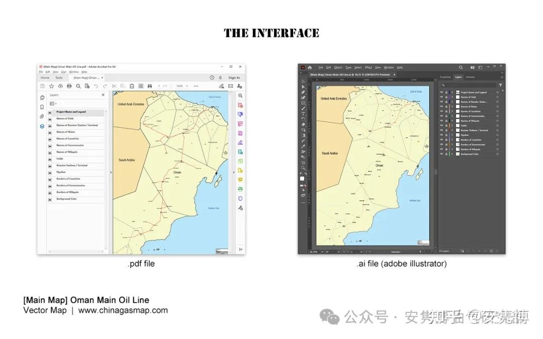 【电子版图纸】阿曼原油干线分布图 - 知乎