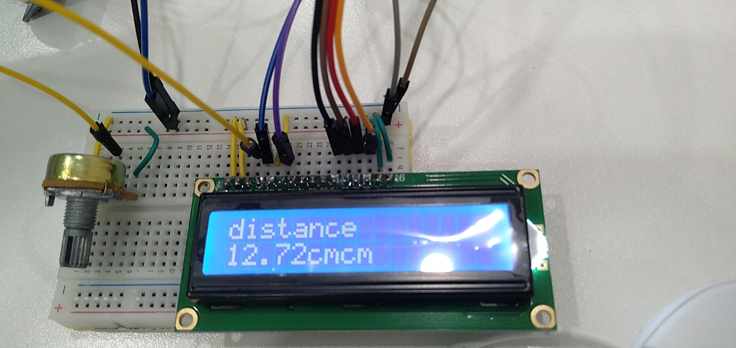 Arduino Lcd超声波传感器显示 知乎 