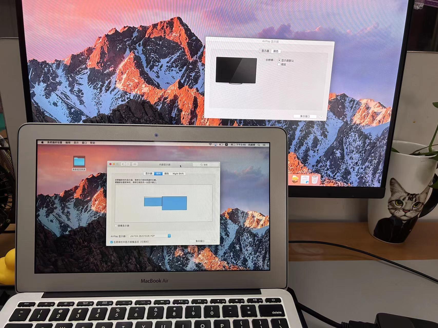苹果Mac外接显示器，怎样才能无线连接？ - 知乎