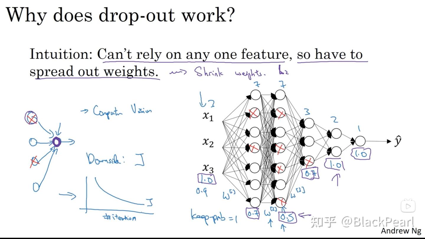 Dropout regularization - 知乎