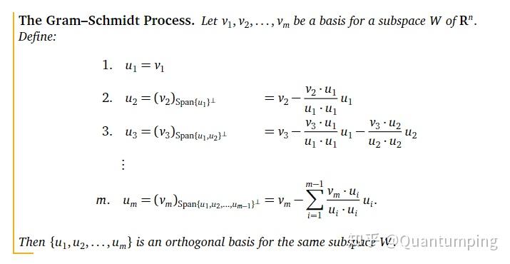 线性代数（2）--- Gram Schmidt Process - 知乎