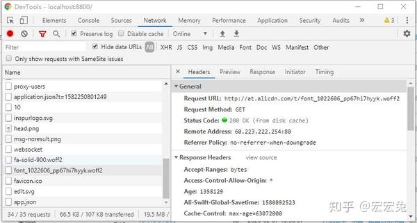前端缓存 - 知乎