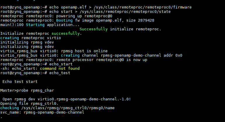 Zynq OpenAMP Demo 测试 - 知乎