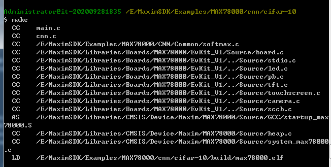 【嵌入式AI开发&Maxim篇一】美信Maxim78000Evaluation Kit AI部署流程初探 - 知乎