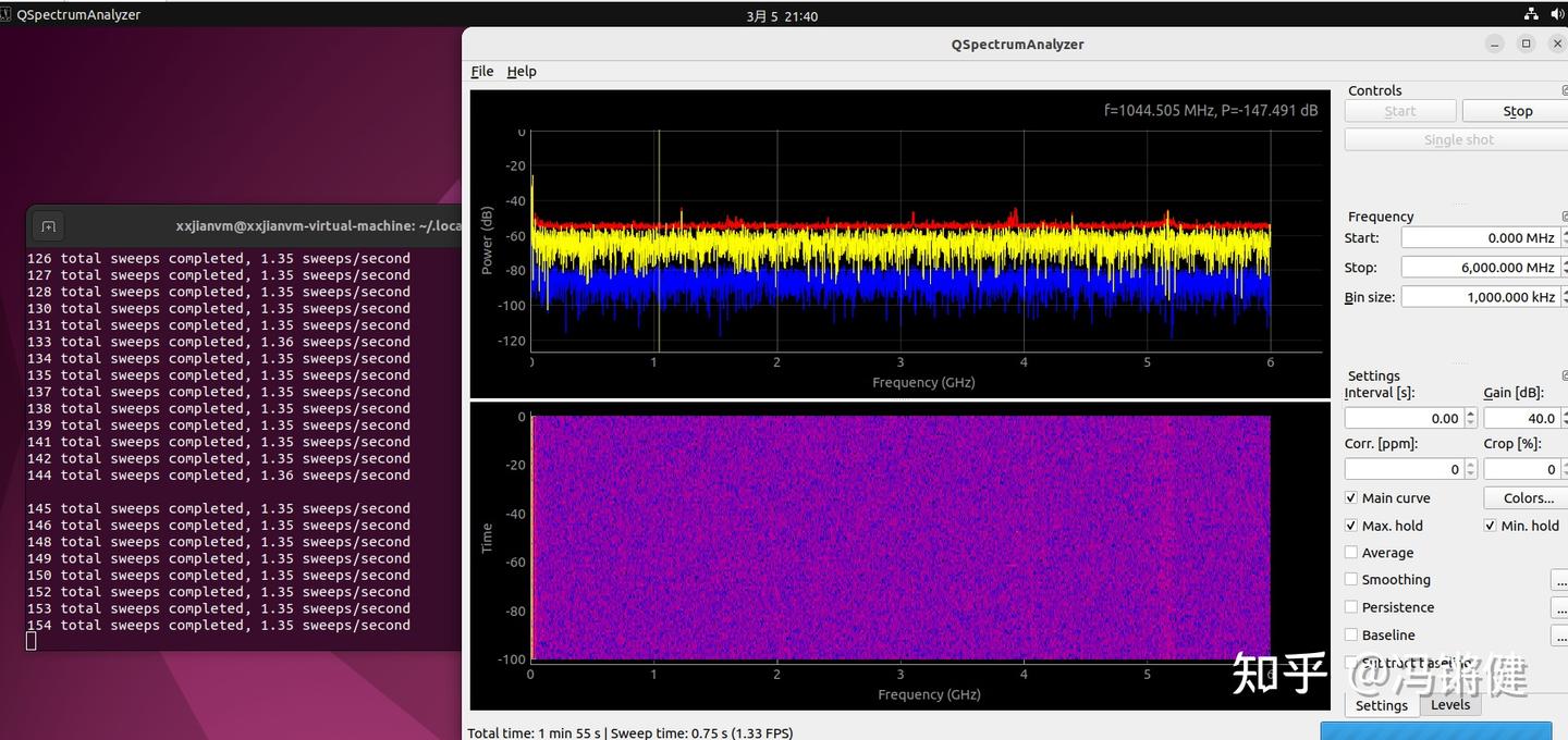 sdr应用篇 5. ubuntu安装qspectrumanalyzer做频谱分析 - 知乎