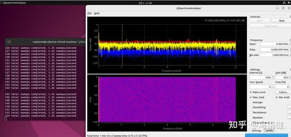 sdr应用篇 5. ubuntu安装qspectrumanalyzer做频谱分析 - 知乎