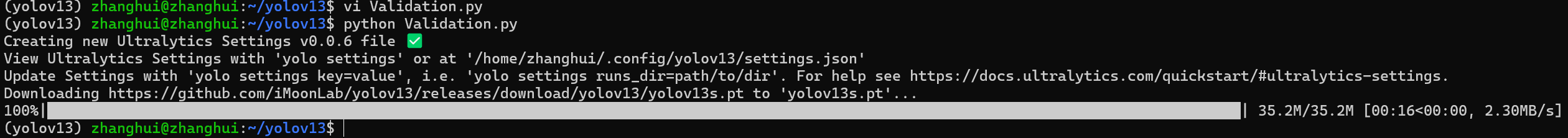 在Windows11 WSL环境体验YOLOv13 - 知乎