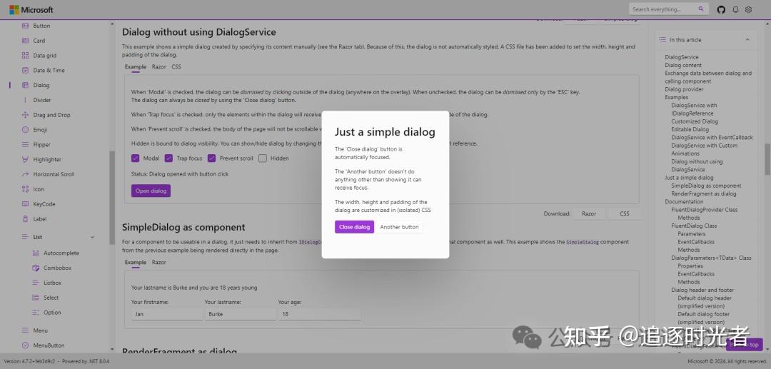 微软官方开源免费的Blazor UI组件库 - Fluent UI Blazor - 知乎