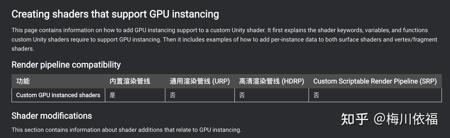 GPU Instancing 深入浅出-中级篇（1） - 知乎