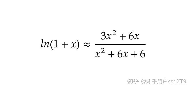 这个lnx的级数展开式可厉害多了！ - 知乎