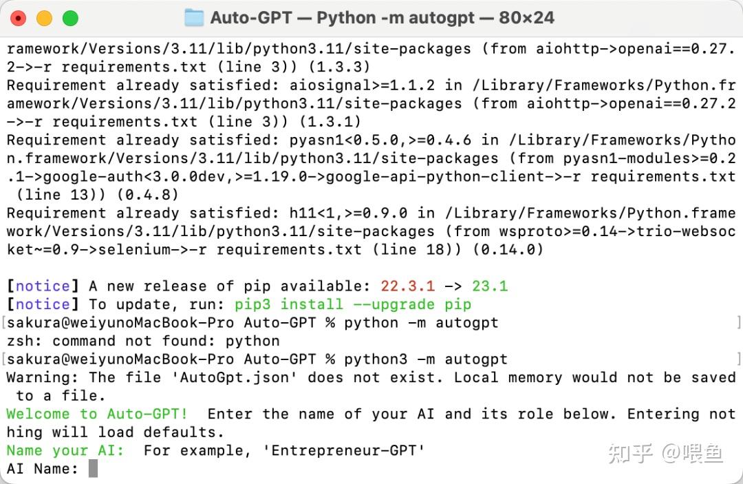 5000字详解AutoGPT原理&保姆级安装教程 - 知乎