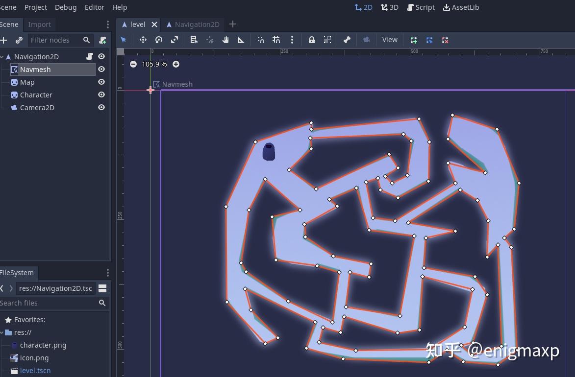 Godot疑难杂症06——如何实现AI寻路和射线检测 - 知乎