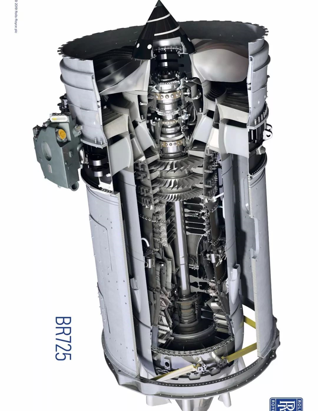 高清剖面图：罗罗发动机 - 知乎