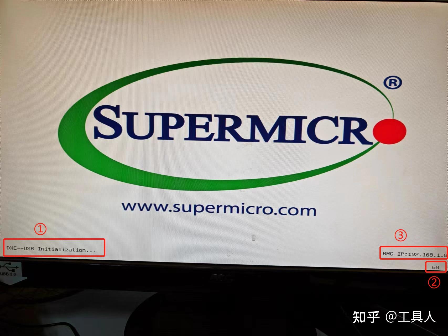 超微服务器740GP-TNRT(X12DPG-QT6)开机卡在USB Initialization界面问题解决方案 - 知乎