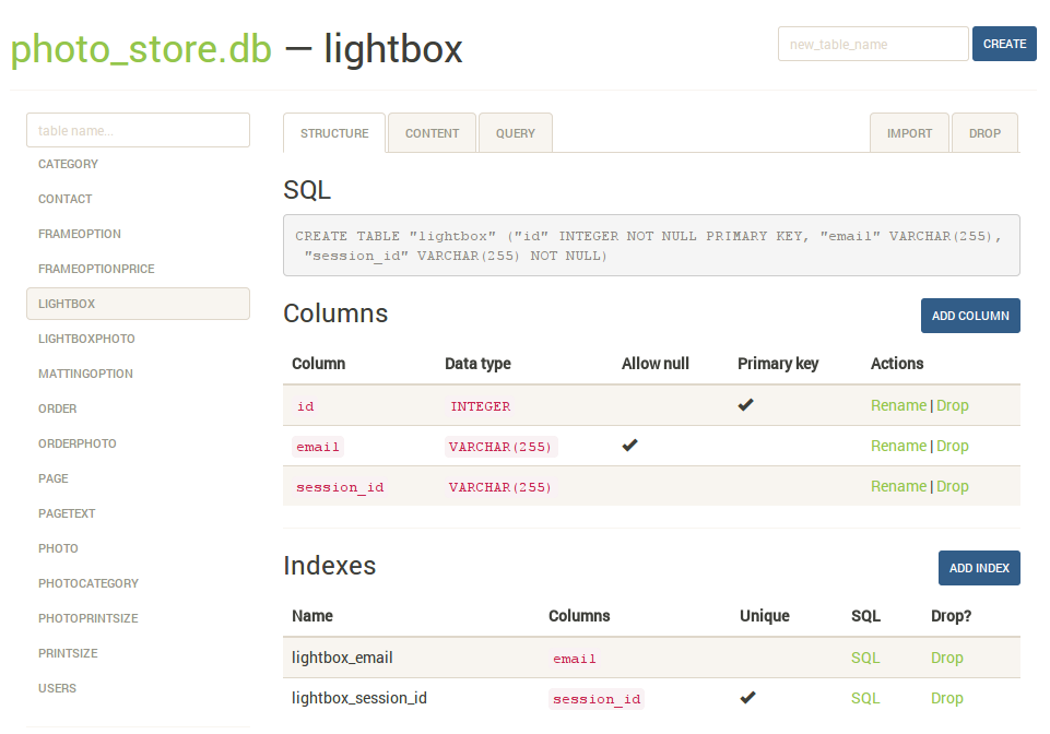 SQLite 有类似 phpMyAdmin 这样的工具吗 - 知乎
