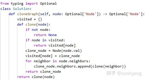 Leetcode 133. Clone Graph (BFS & DFS) - 知乎