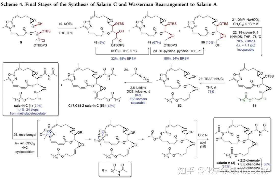 JACS：抗癌大环内酯海洋天然产物Salarin A和C的首次全合成 - 知乎