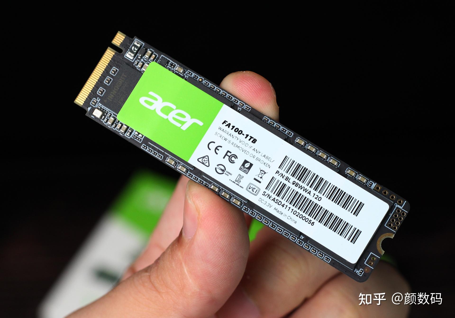 宏碁 FA100 1TB M.2 SSD评测: 高效能 性价比之选 - 知乎