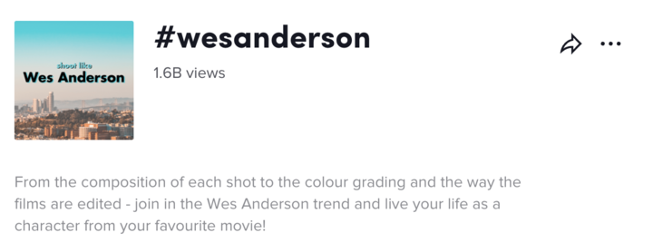 TikTok 电影模仿大火，韦斯安德森「哭」了！ - 知乎