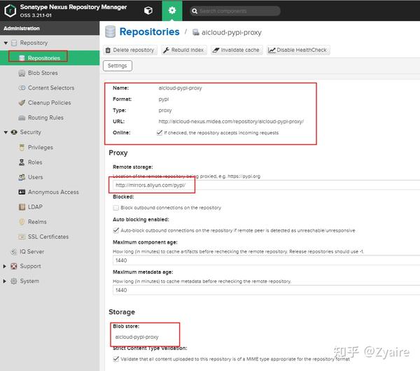 内网基于Nexus代理yum、epel、docker-ce、apt、pypi源 - 知乎