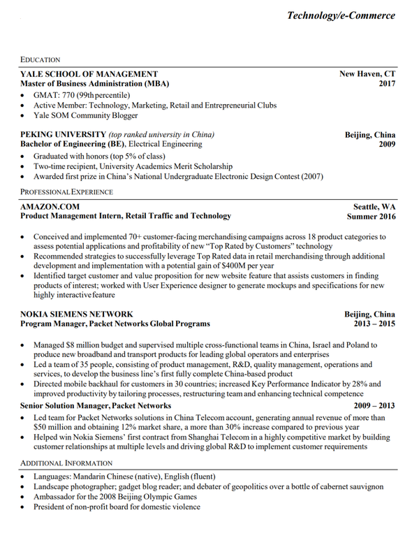 用正确的格式写出一份高颜值简历 - 知乎