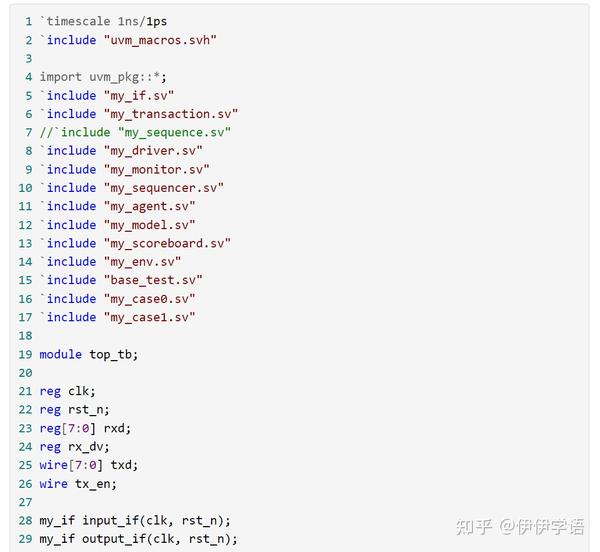 UVM实战》专题] 基于《UVM实战》示例 - 知乎