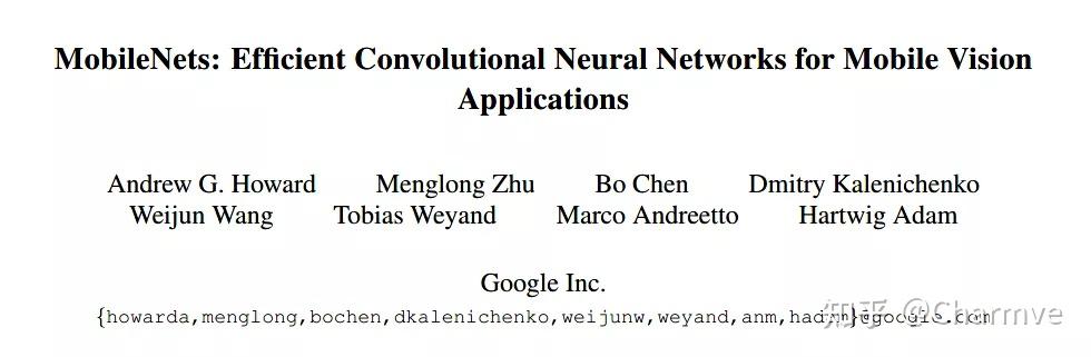 迈微精选 | 轻量化CNN网络MobileNet系列详解 - 知乎