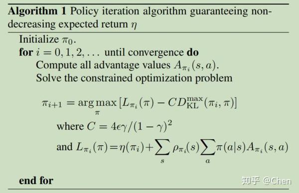 TRPO（Trust Region Policy Optimization） - 知乎
